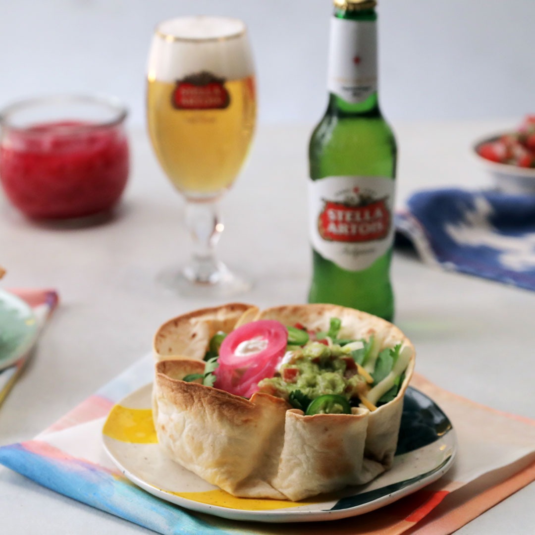 Tostada Bowls | Tastemade