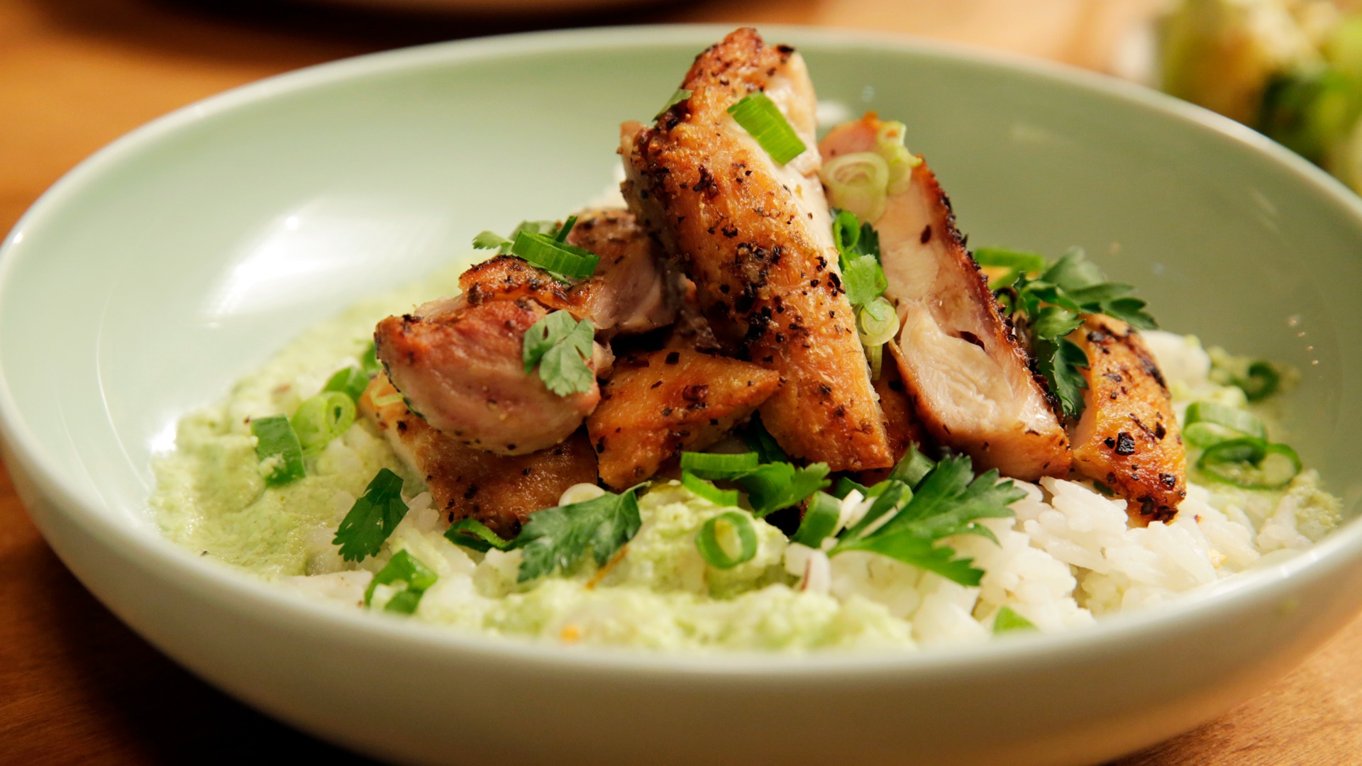 Chicken Thigh Rice Bowls | Tastemade