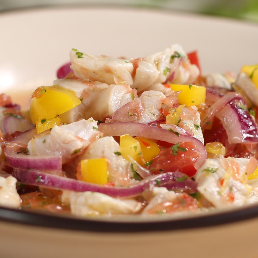 Tropical Sea Bass Ceviche | Tastemade