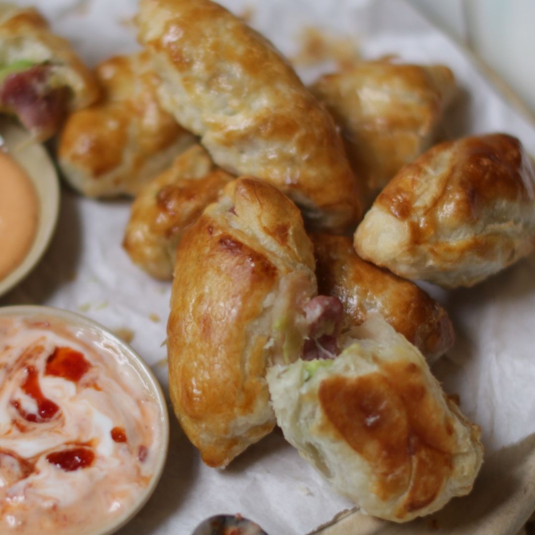 Avocado & Bacon Puffs | Tastemade