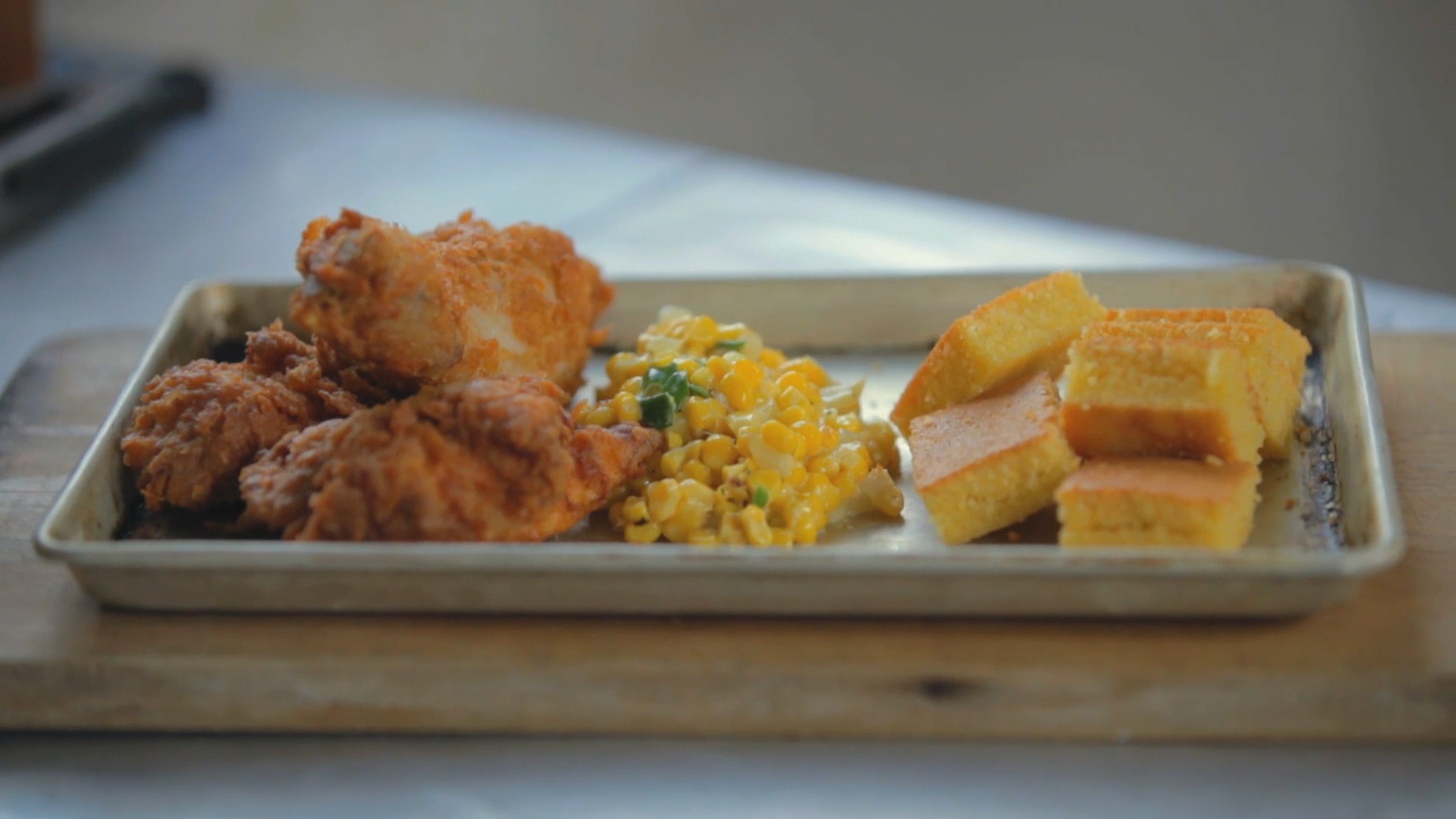 Superman Fried Chicken and Corn | Tastemade