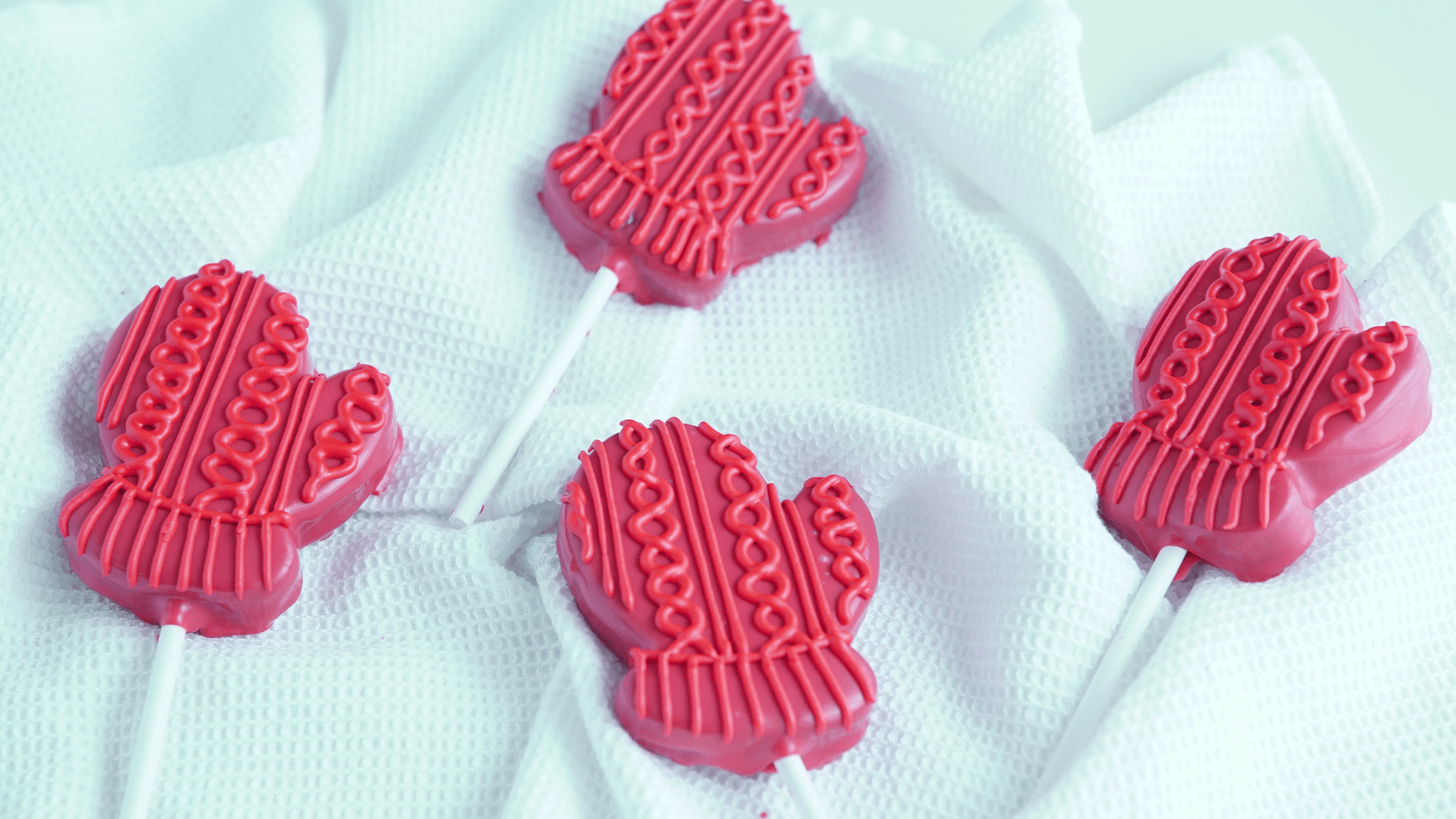 Holiday Mitten Cake Pops | Tastemade