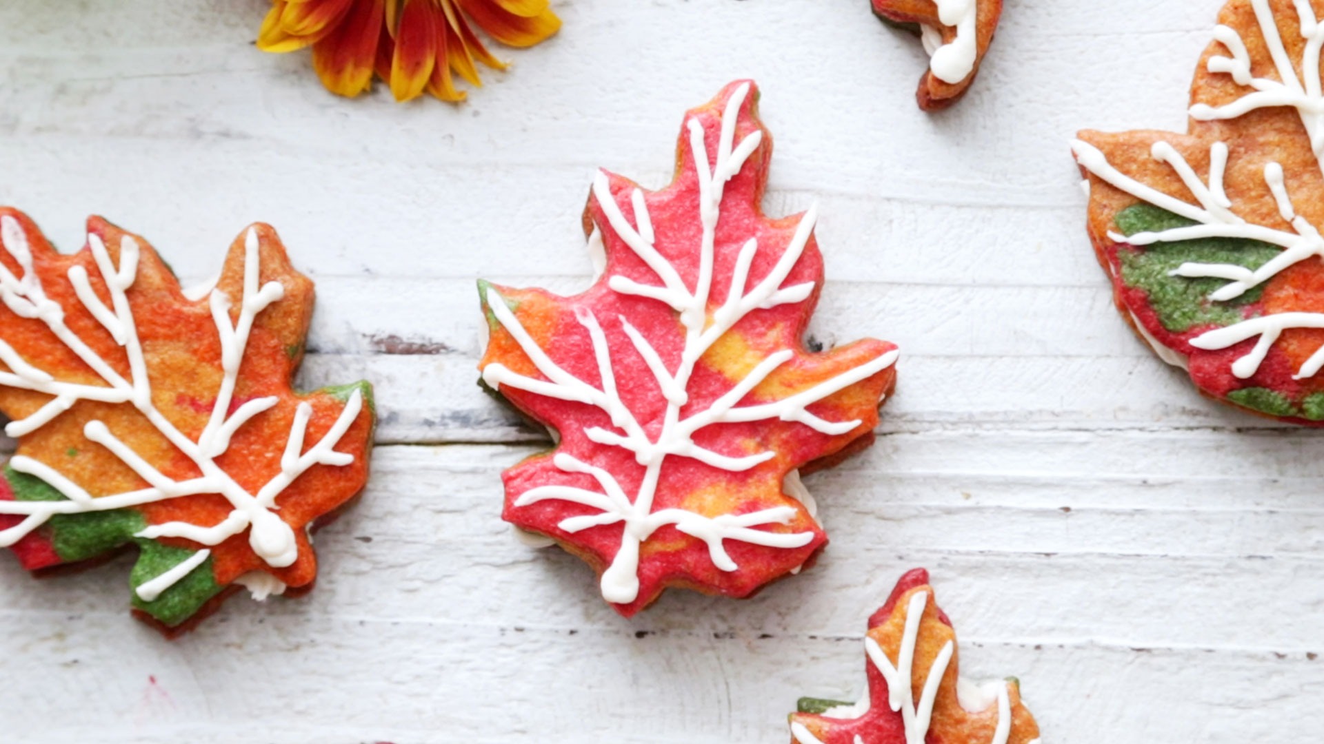 Fall Leaf Cookies
