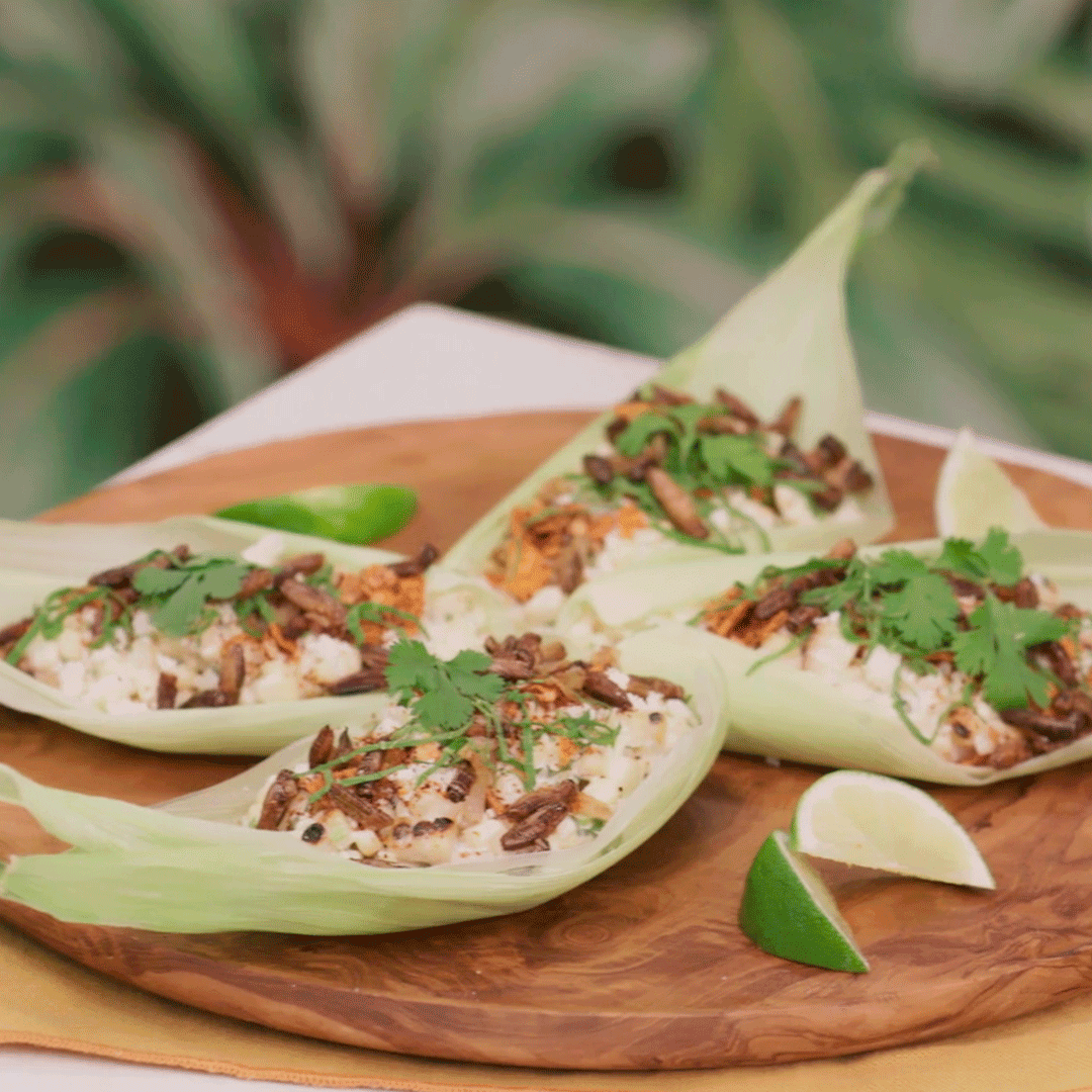 Chili Lime Cricket Elote | Tastemade