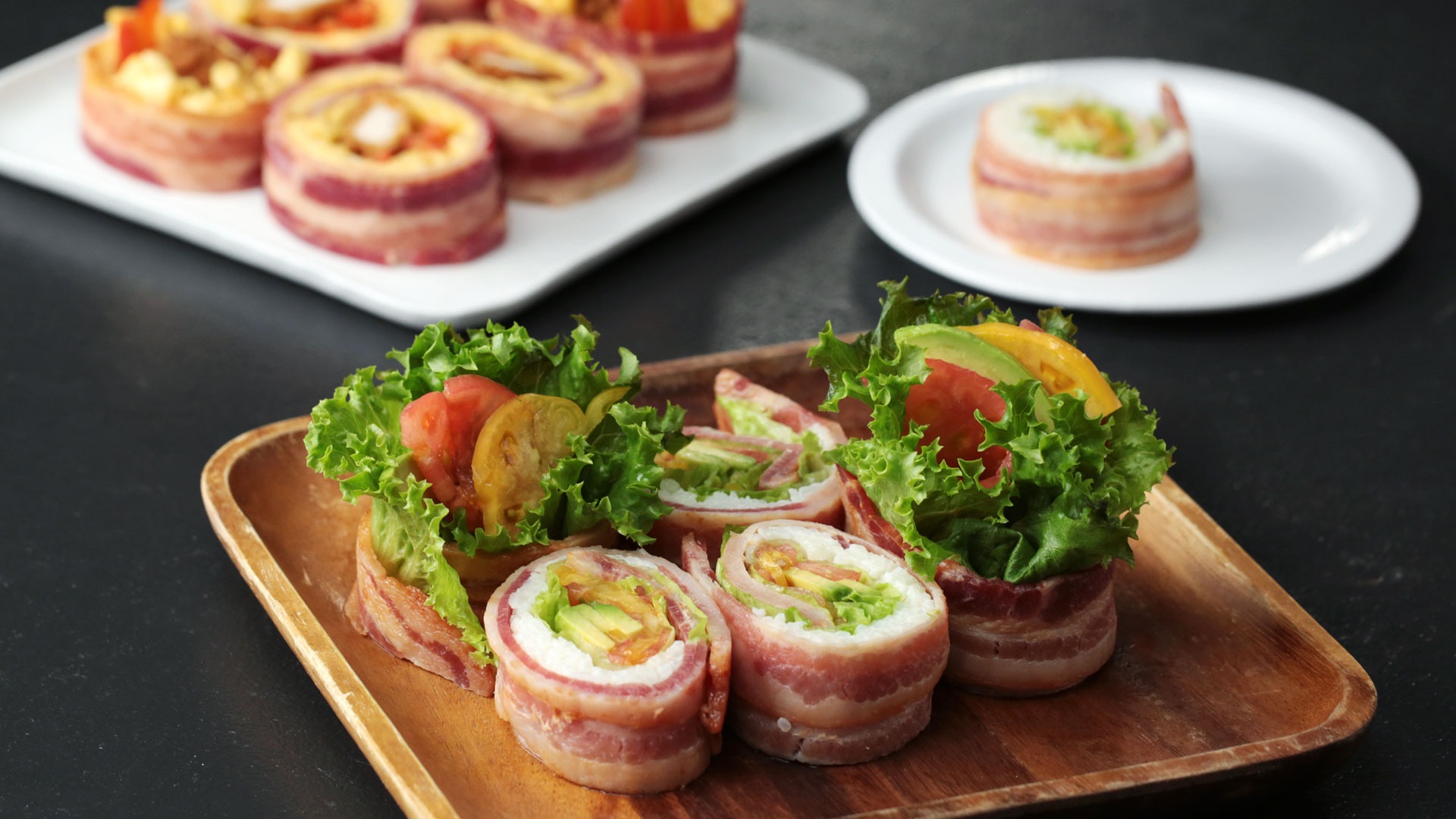 Bacon Wrapped Sushi | Tastemade