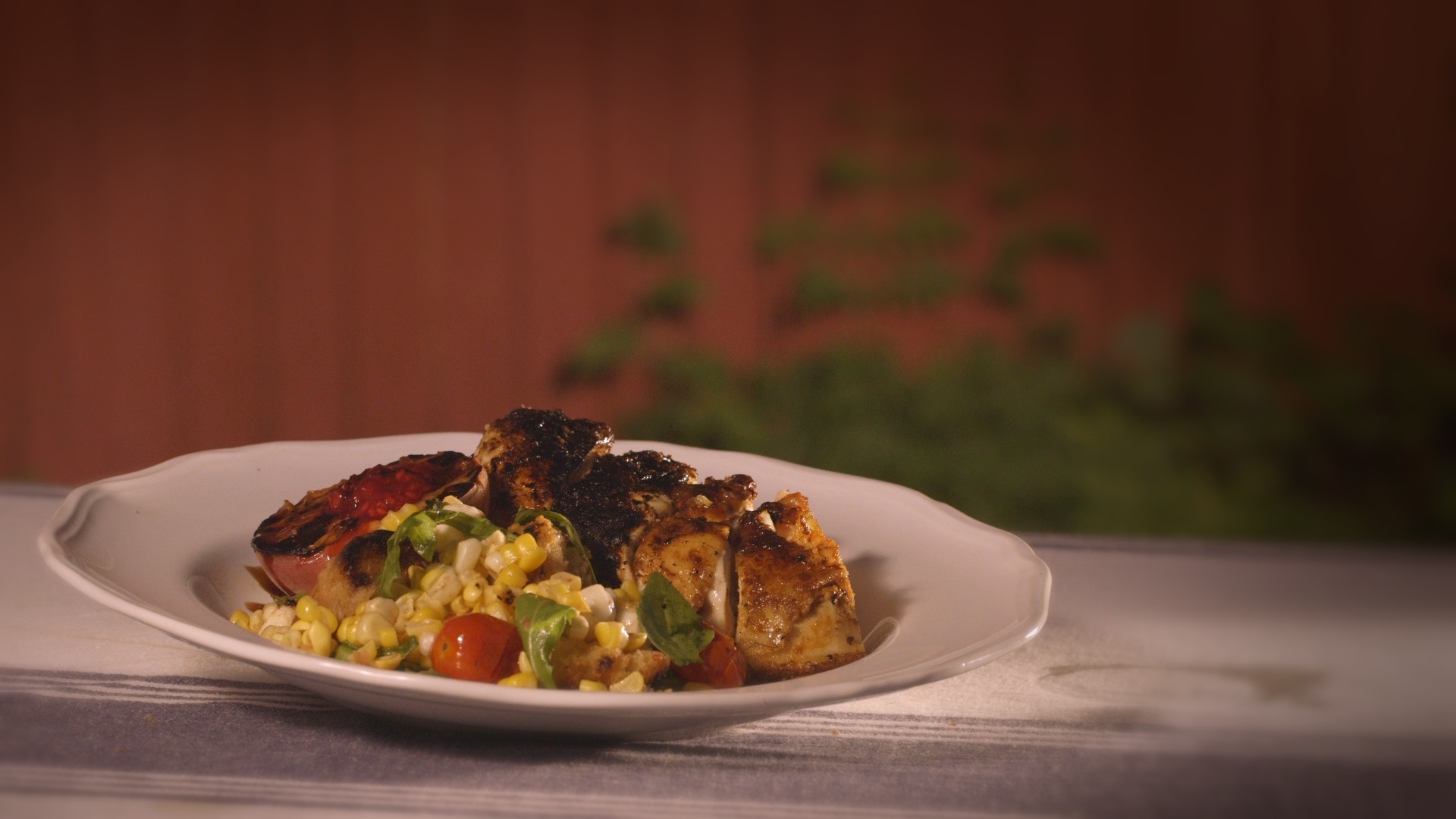 Grilled Butterflied Chicken with a Salt Block | Tastemade