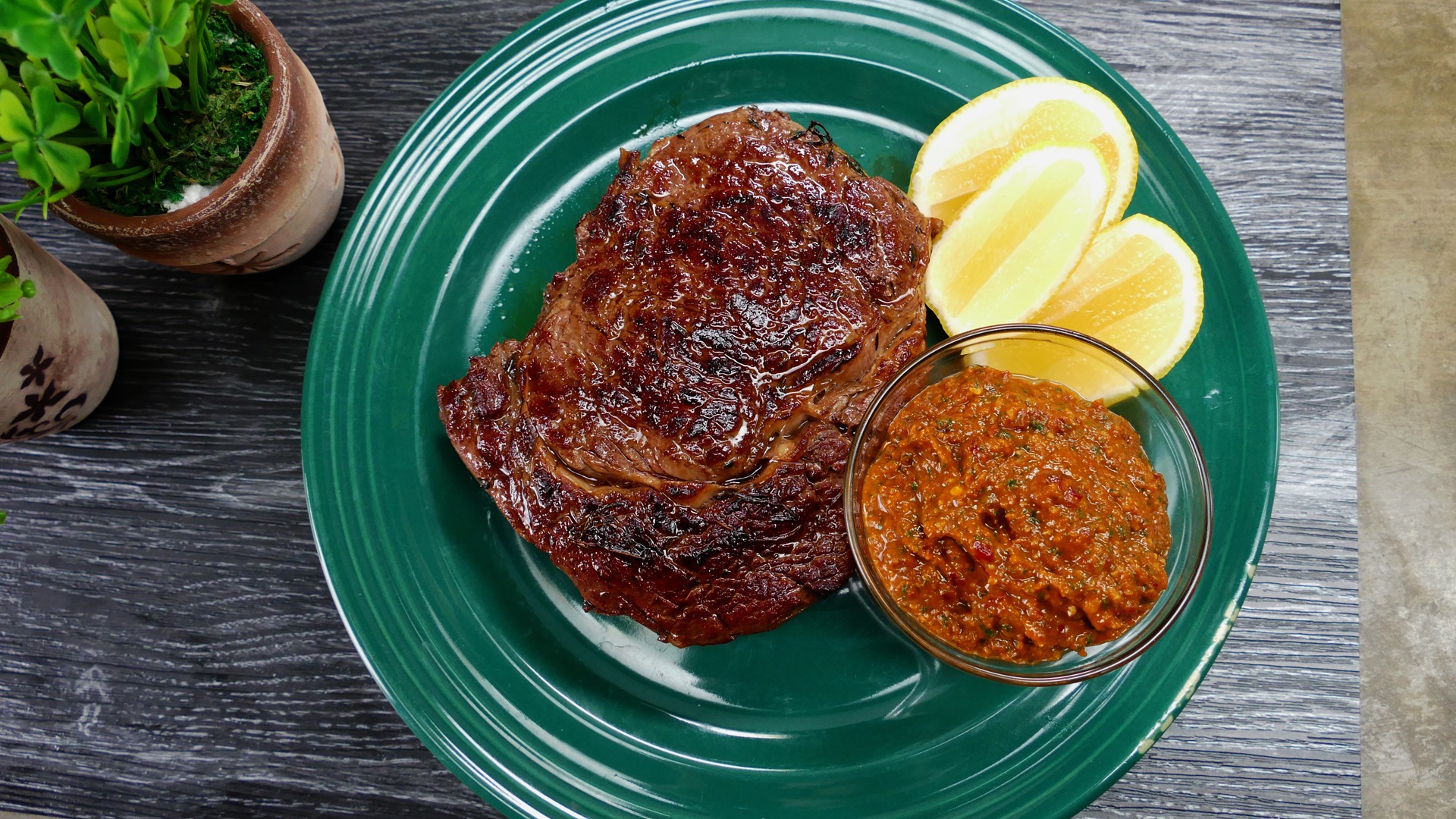 Steak with Candied Tomato Pesto | Tastemade