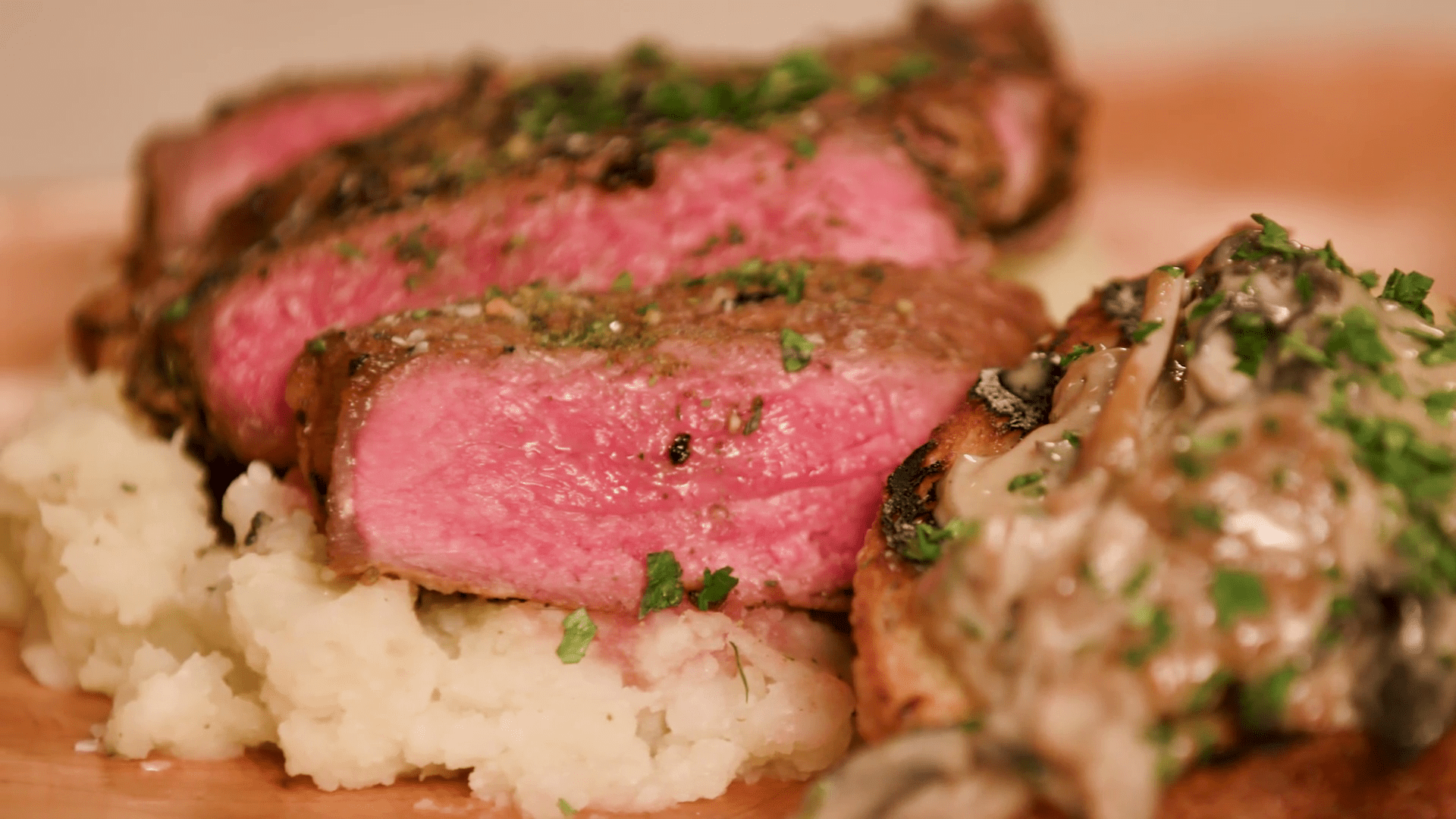 Grilled Bison NY Steak | Tastemade