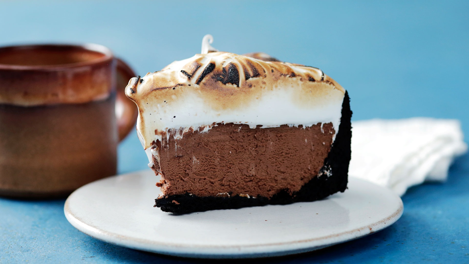 Frozen Chocolate Mousse Pie