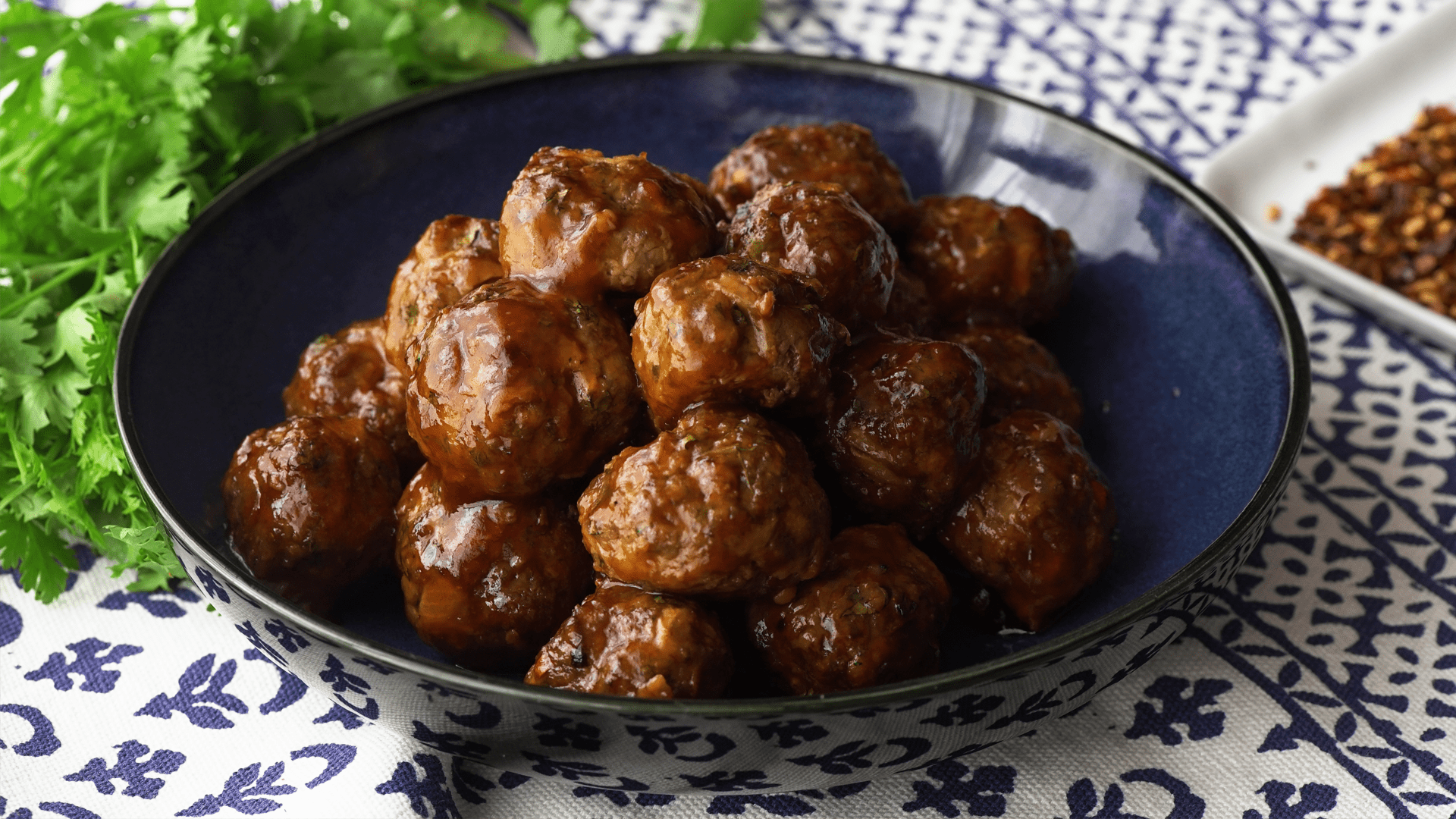 Miniature Sweet and Spicy Meatballs | Tastemade