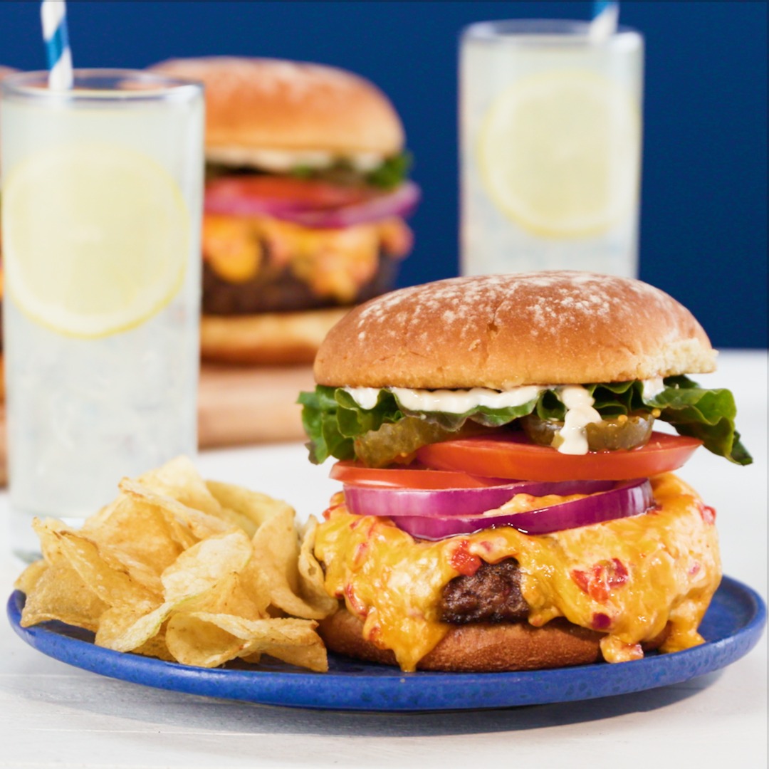 Southern Pimento Cheese Burger | Tastemade