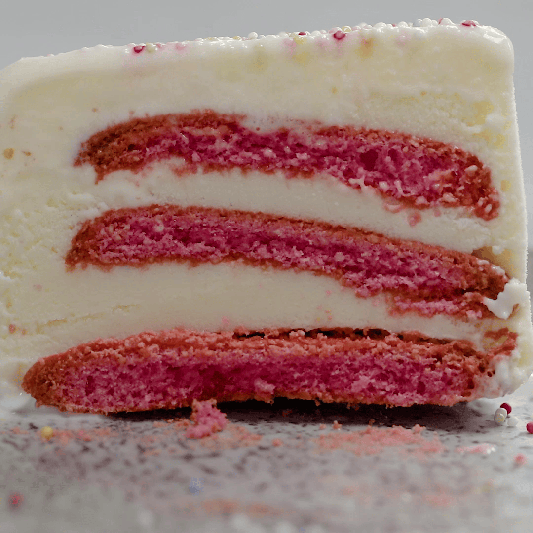 Mini Macaron Ice Cream Cakes | Tastemade