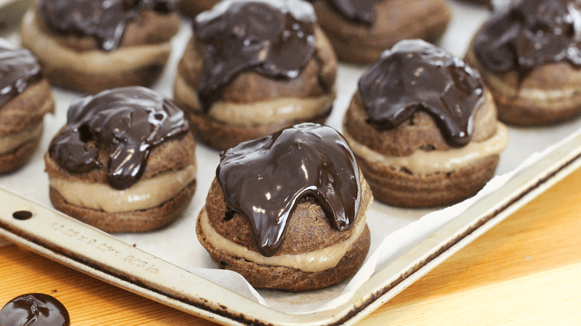 Mocha Cream Puffs | Tastemade