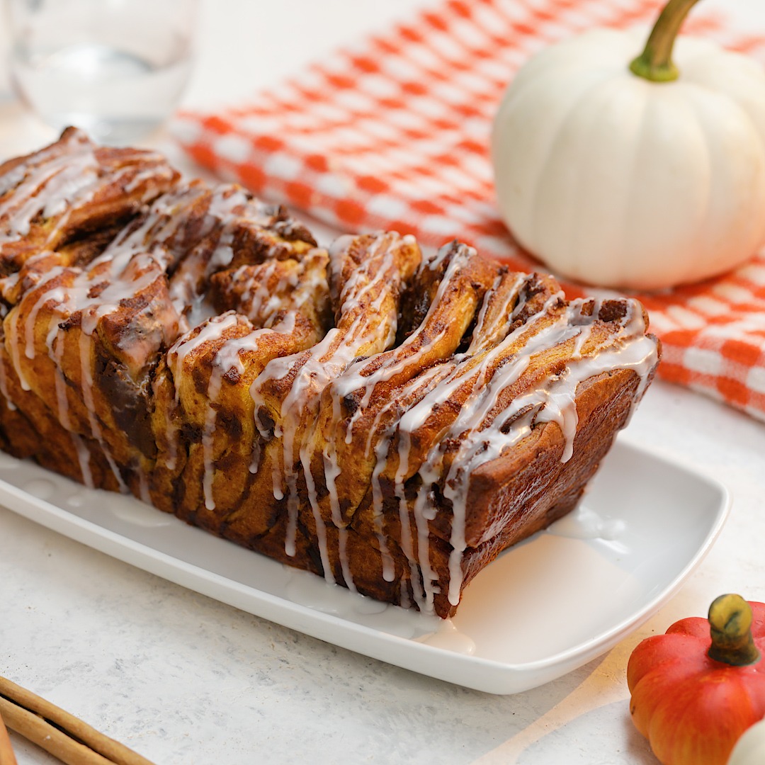 Pull-Apart Pumpkin Spiced Loaf | Tastemade