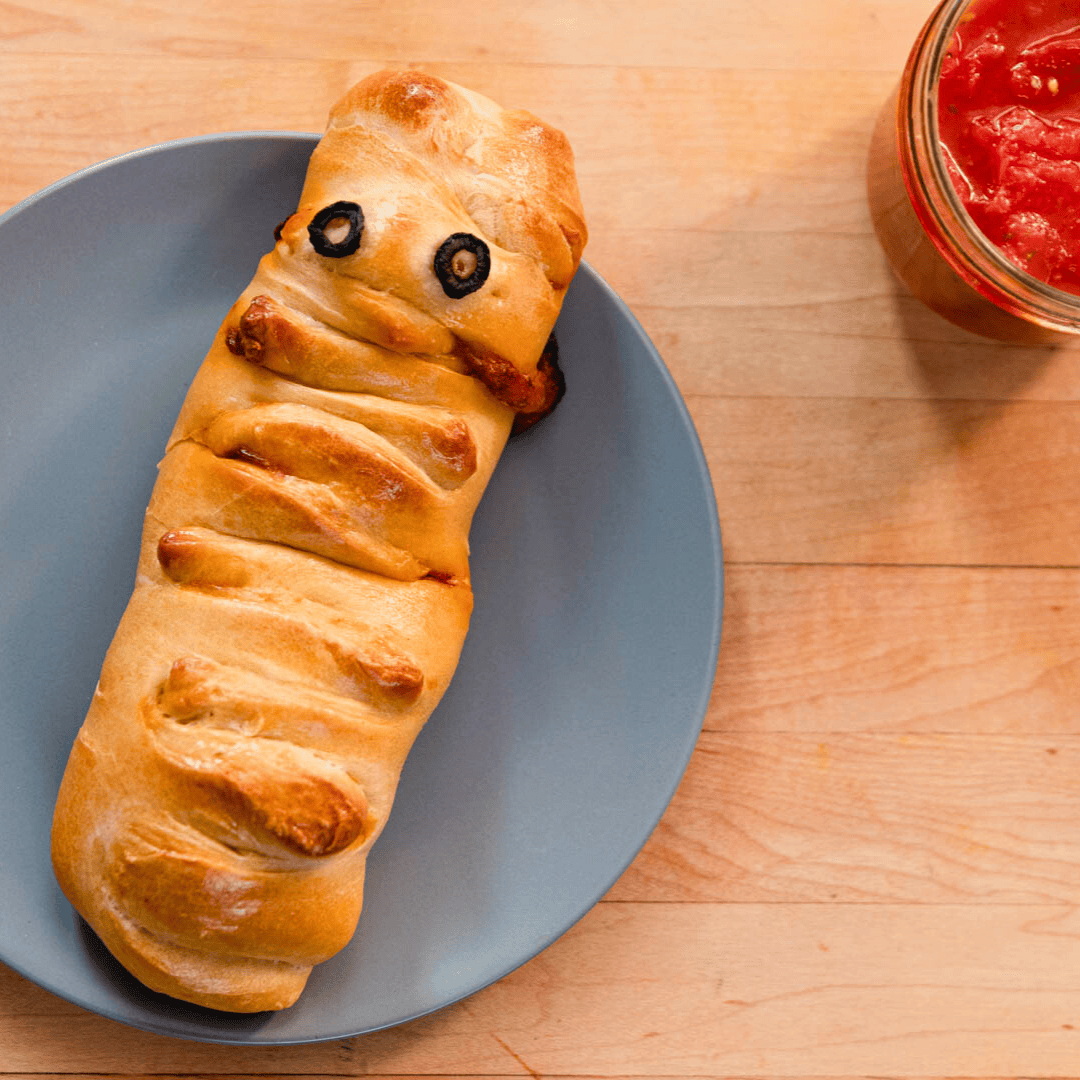 Mummy Pizza Wraps | Tastemade