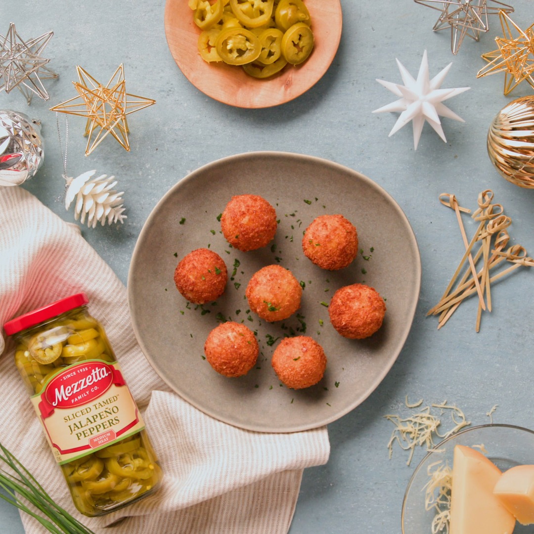 Tamed™ Jalapeno Peppers Stuffed Goat Cheese Poppers | Tastemade