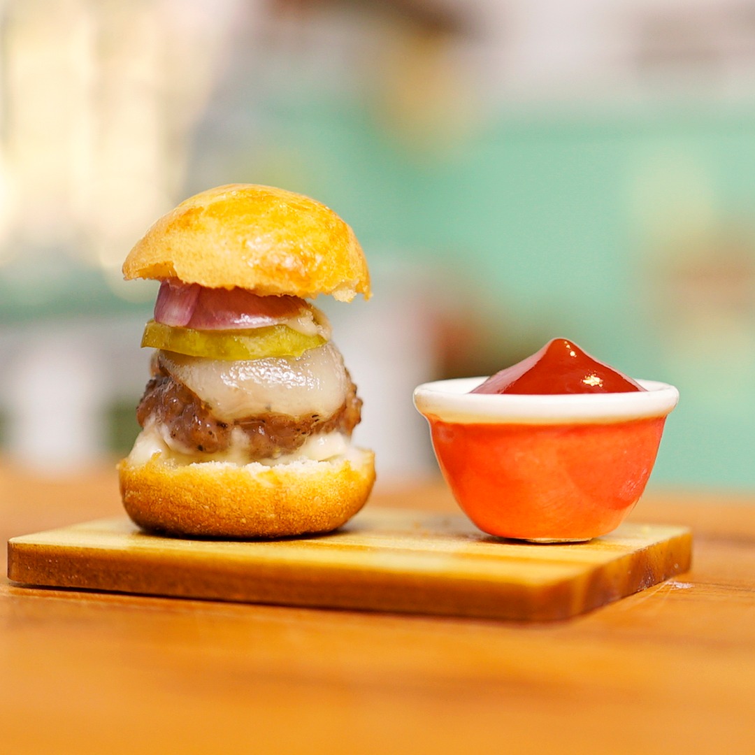Tiny Hamburger | Tastemade