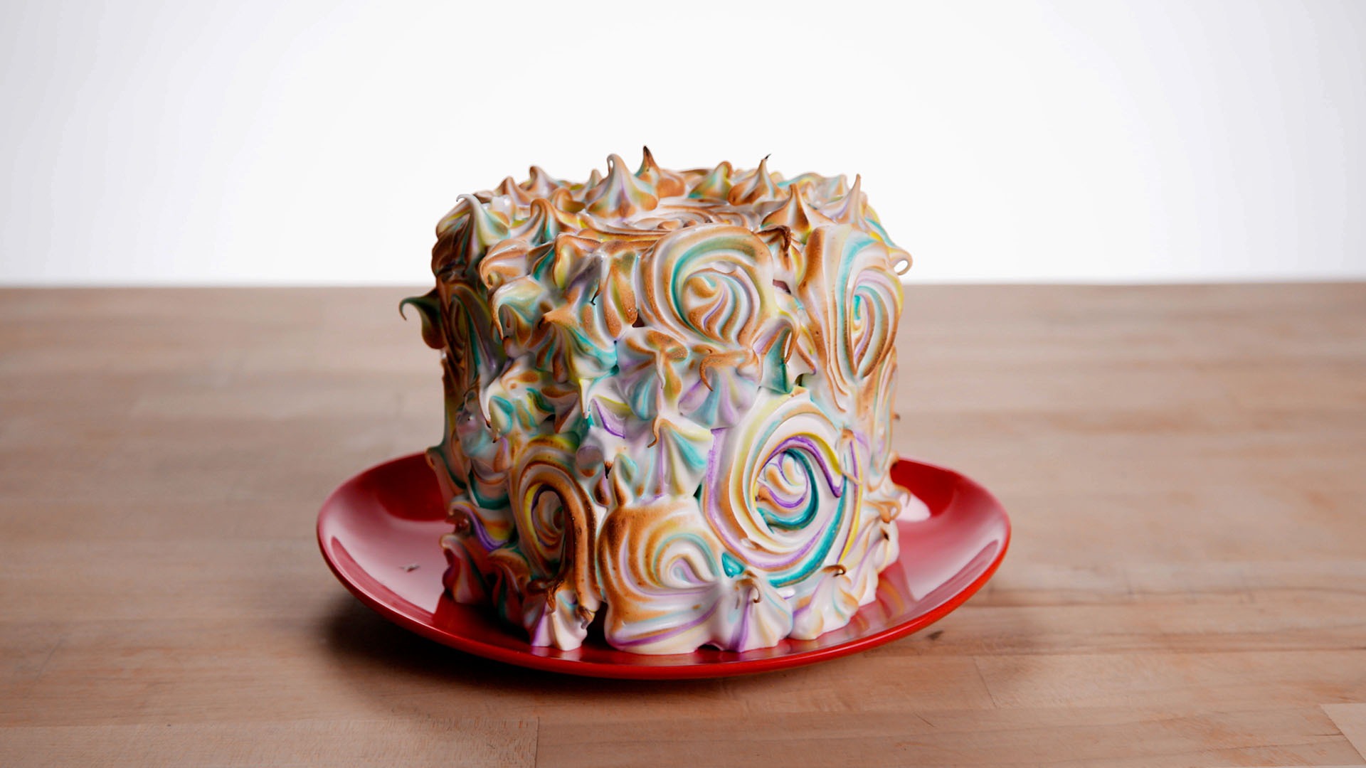 Rainbow Baked Alaska | Tastemade