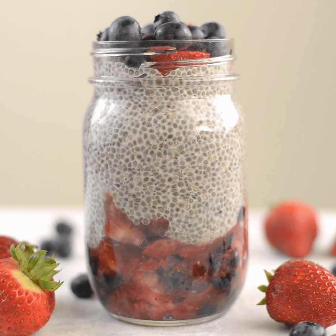 Berry Chia Seed Parfait | Tastemade