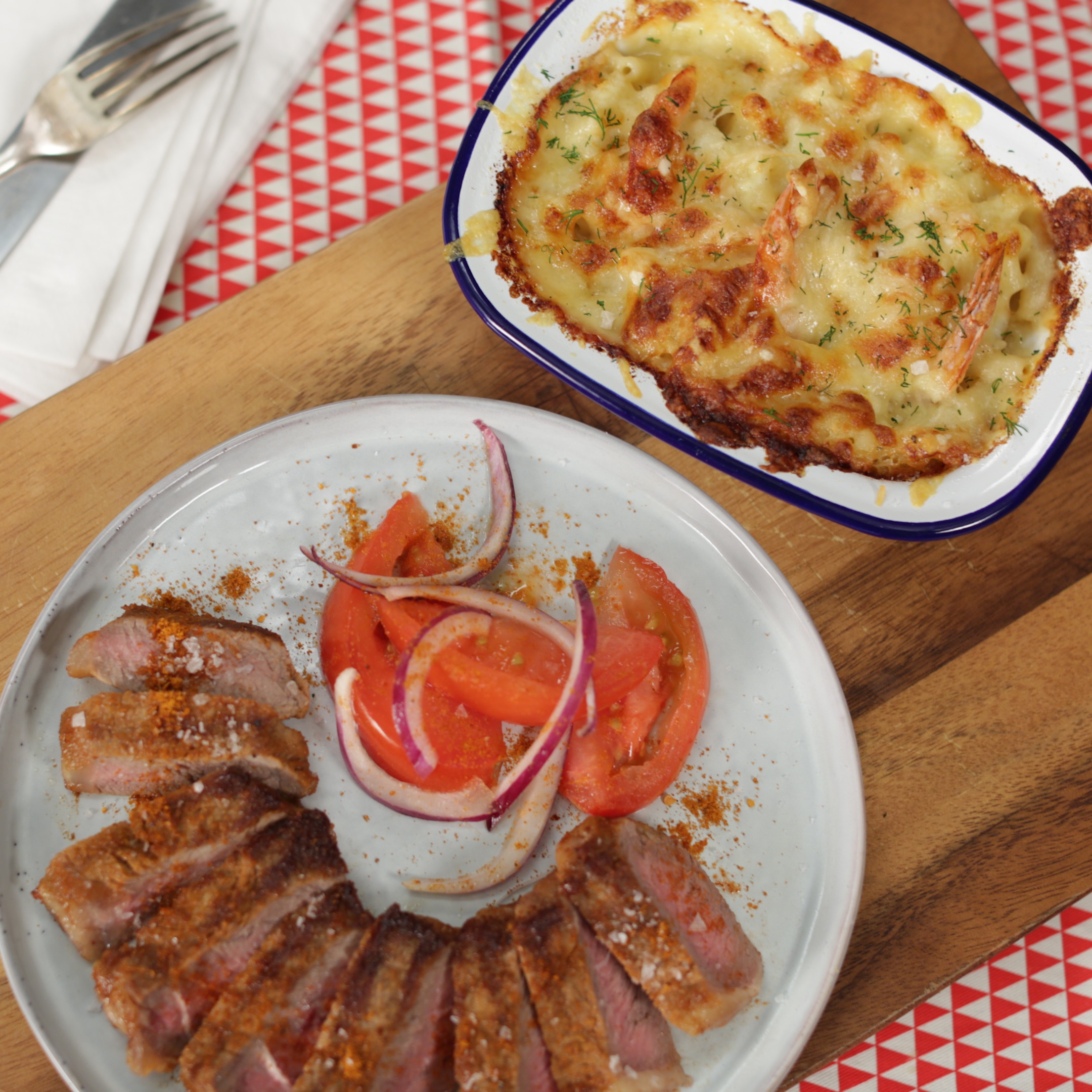 Surf & Turf Mac n Cheese | Tastemade