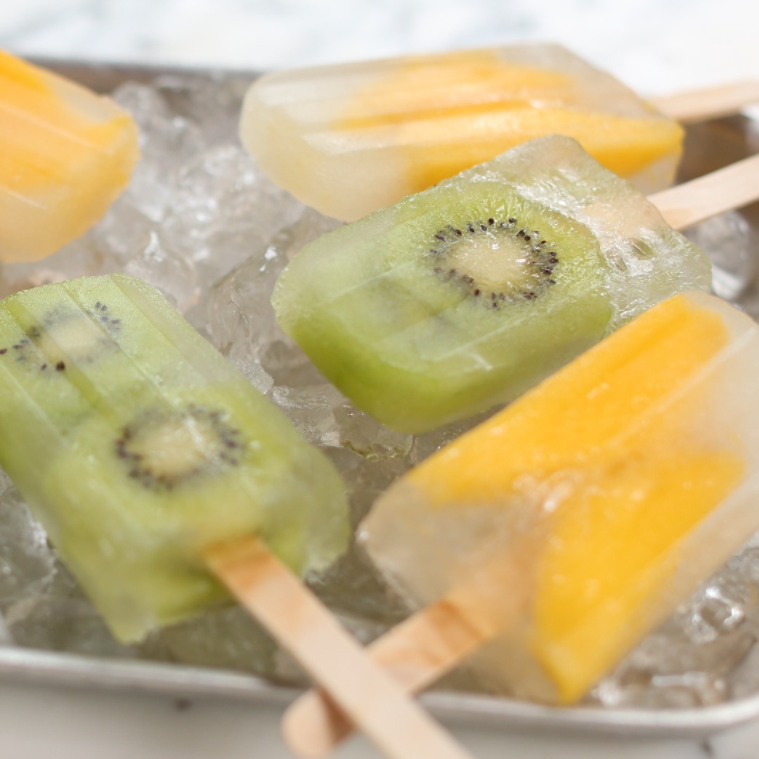 Coconut Water Ice Lollipops | Tastemade
