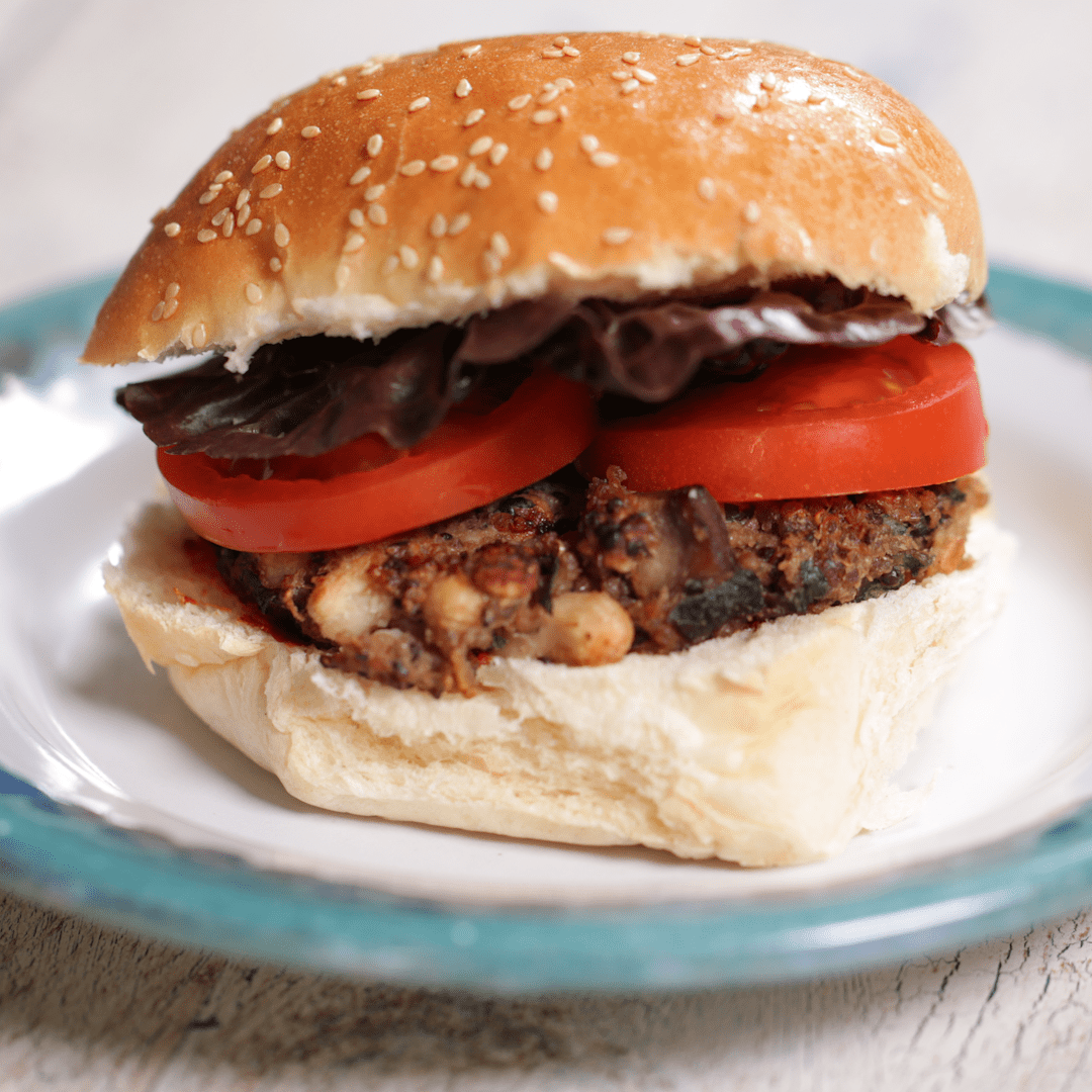 Middle-Eastern Veggie Burger | Tastemade