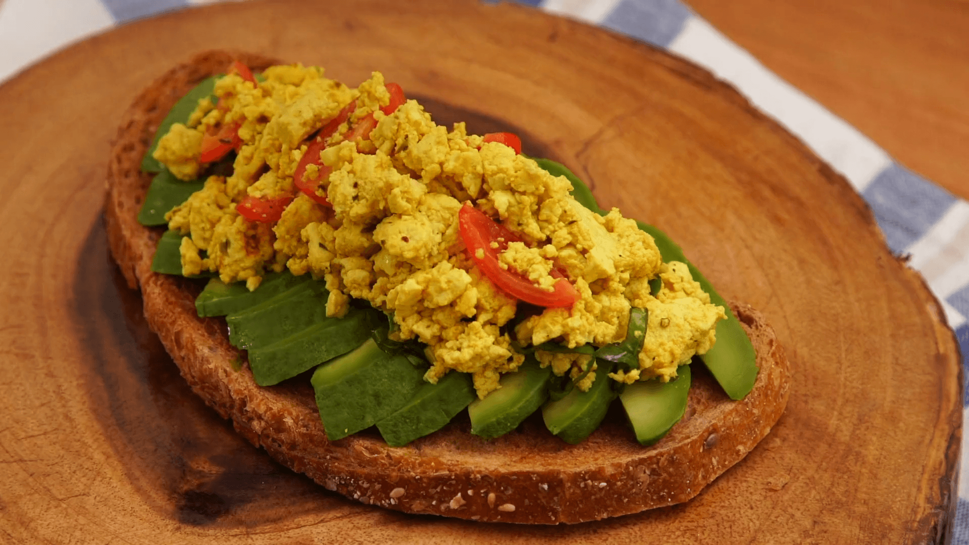 Avocado Toast Scramble Tofu | Tastemade