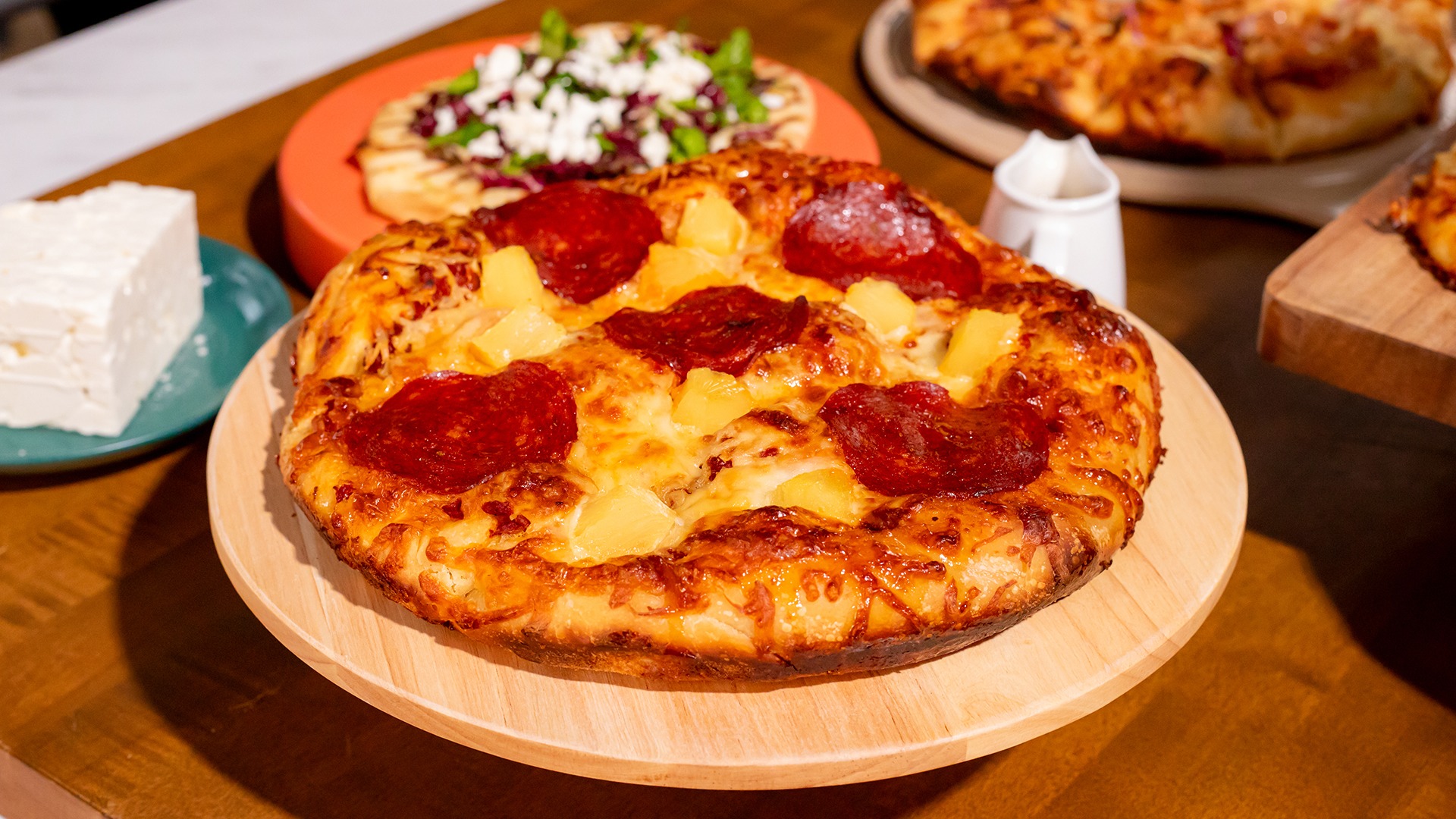 Sweet and Savory Pizza with Spicy Pepperoni & Pineapple | Tastemade